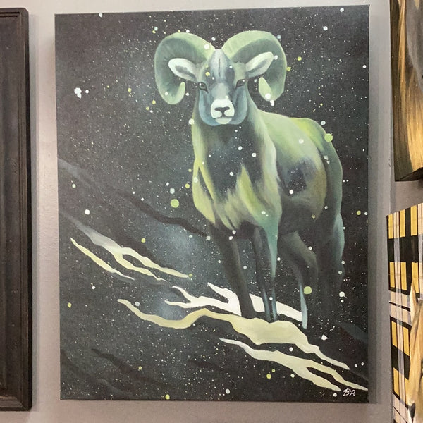 Celestial Ram - Blue Moose Art Gallery