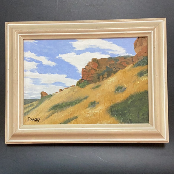 Devil's Backbone Scene 2 - Blue Moose Art Gallery