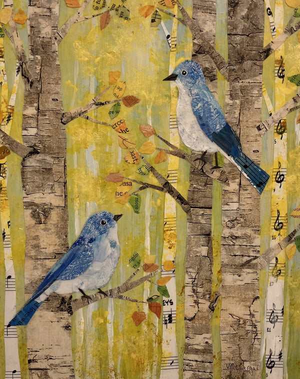 Always a Bluebird Day - Blue Moose Art Gallery