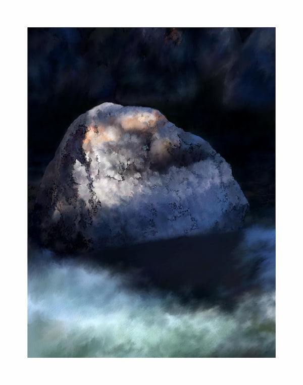 Aspen Rock - Blue Moose Art Gallery