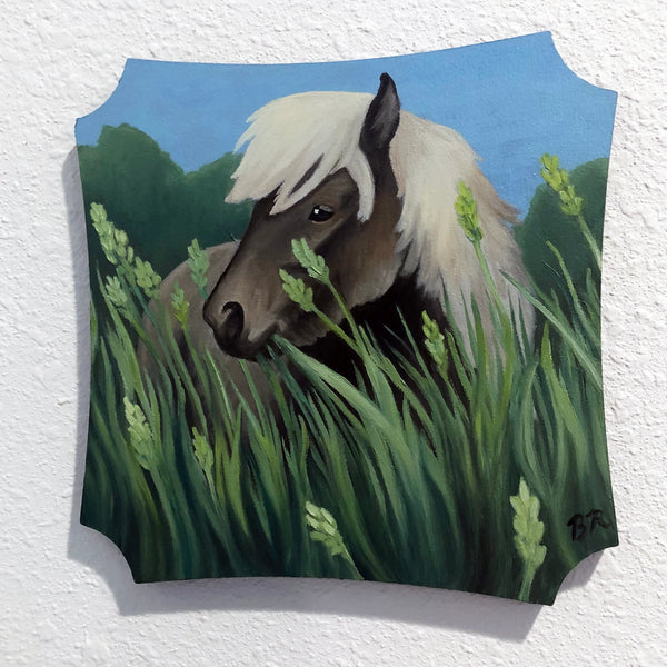 Basil at the Buffet - Blue Moose Art Gallery