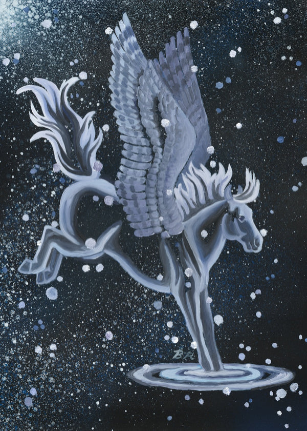 Celestial Diver prints-now - Blue Moose Art Gallery