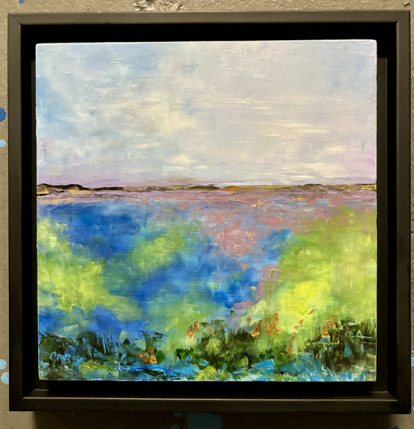 Colorful Fields - Blue Moose Art Gallery