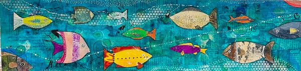 Go Fish - Blue Moose Art Gallery