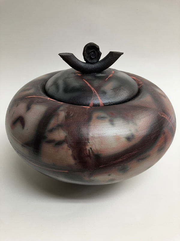 David Seibel, Raku pottery - Blue Moose Art Gallery