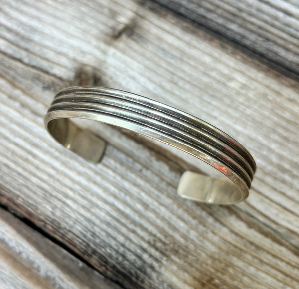 Men's Sterling Cuff - Blue Moose Art Gallery