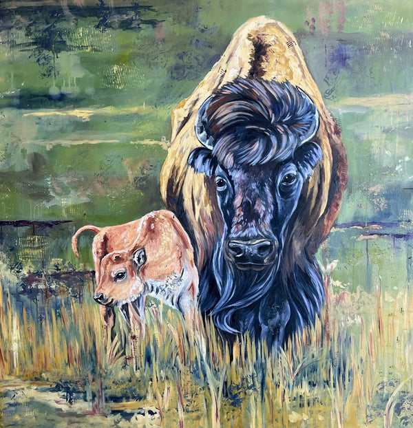 Momma is Here - Blue Moose Art Gallery