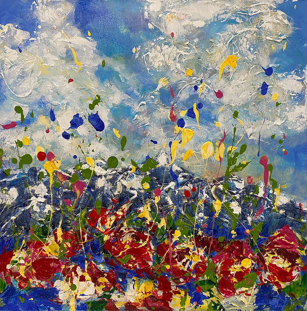 Spring in Colorado III - Blue Moose Art Gallery