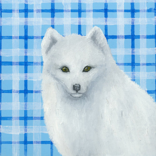 Arctic Fox III - Blue Moose Art Gallery