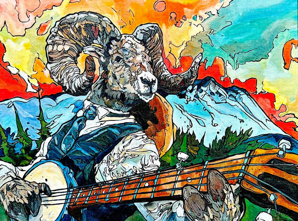 CODY KUEHL, acrylic artist - Blue Moose Art Gallery
