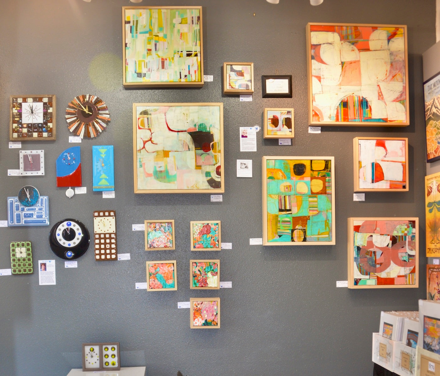 Buying Art at the Blue Moose Art Gallery