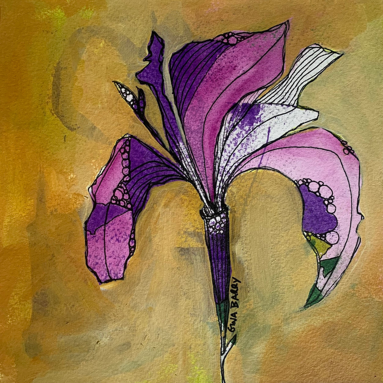 QR code vault for Blue Moose Art Gallery's marketing.